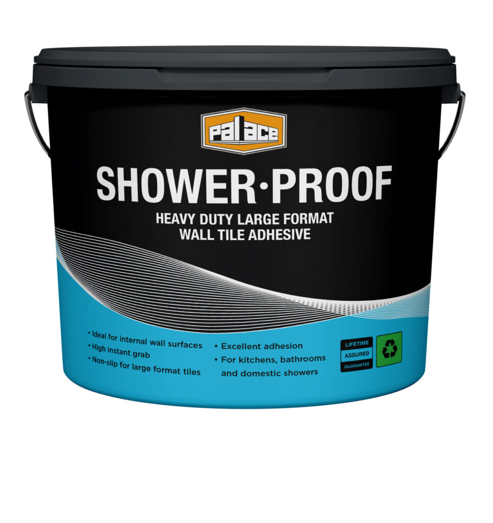 Palace Shower-Proof Heavy Duty Wall Tile Adhesive - Palace Chemicals