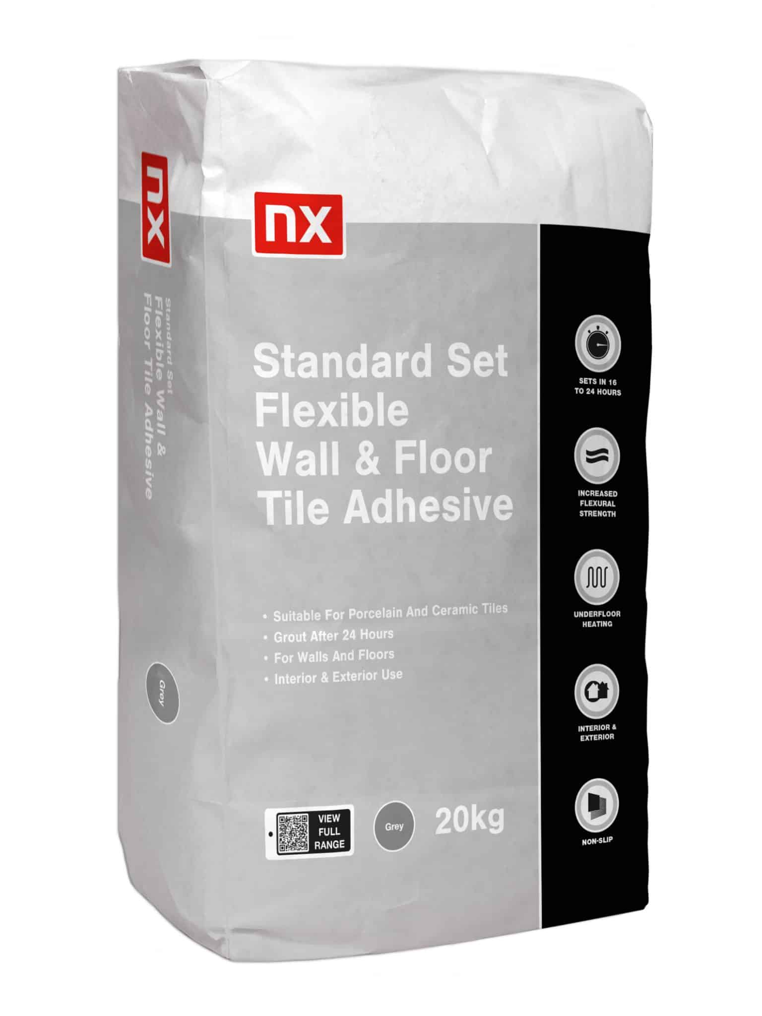 NX Standard Wall & Floor Adhesive - Grey - Palace Chemicals